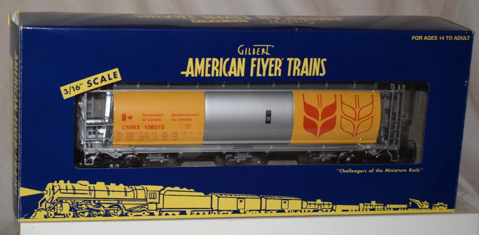 American Flyer 6-48862 Cylindrical Hopper Government of Canada CNWX - S ...
