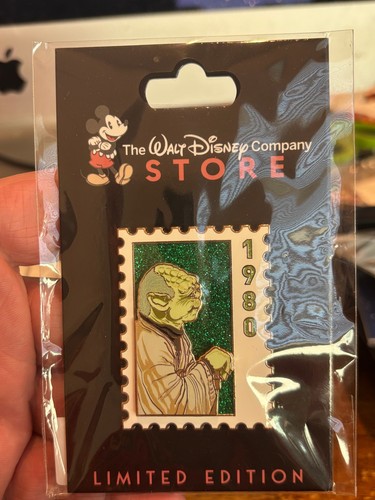 TWDC DEC Disney Star Wars Stamp Pin - Yoda | eBay