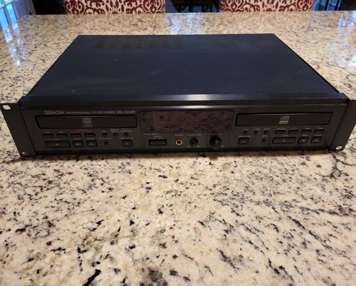 Denon DN-C550R Professional Dual Drawer CD Player CD-R CD-RW Recorder ...