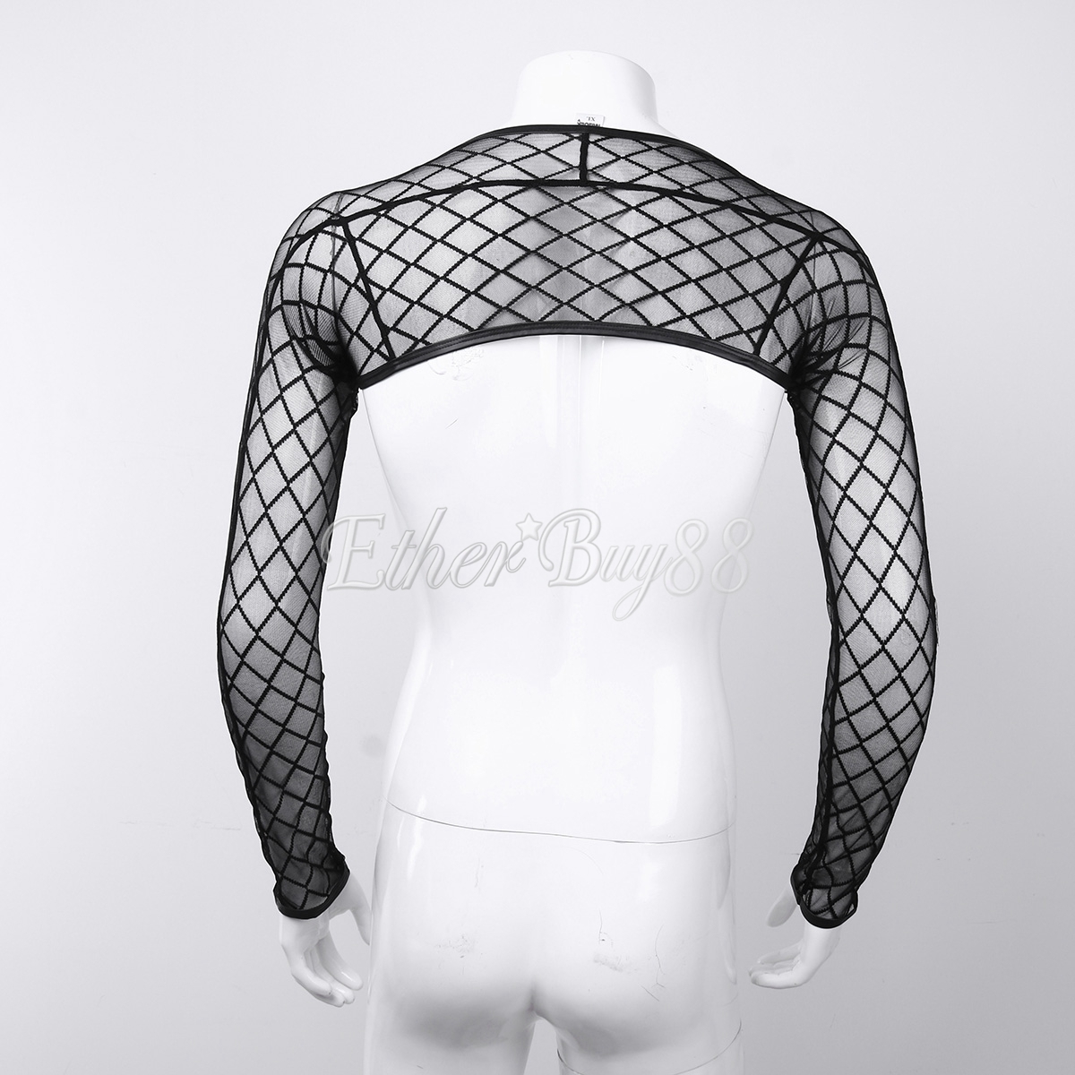 Muscle Comfy Mesh Net Fishnet Sheer Mens Vest Sleeveless Shirt Tank ...