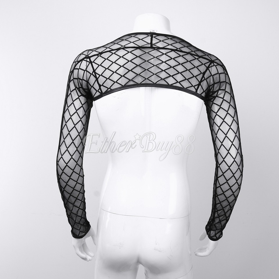 Muscle Comfy Mesh Net Fishnet Sheer Mens Vest Sleeveless Shirt Tank ...