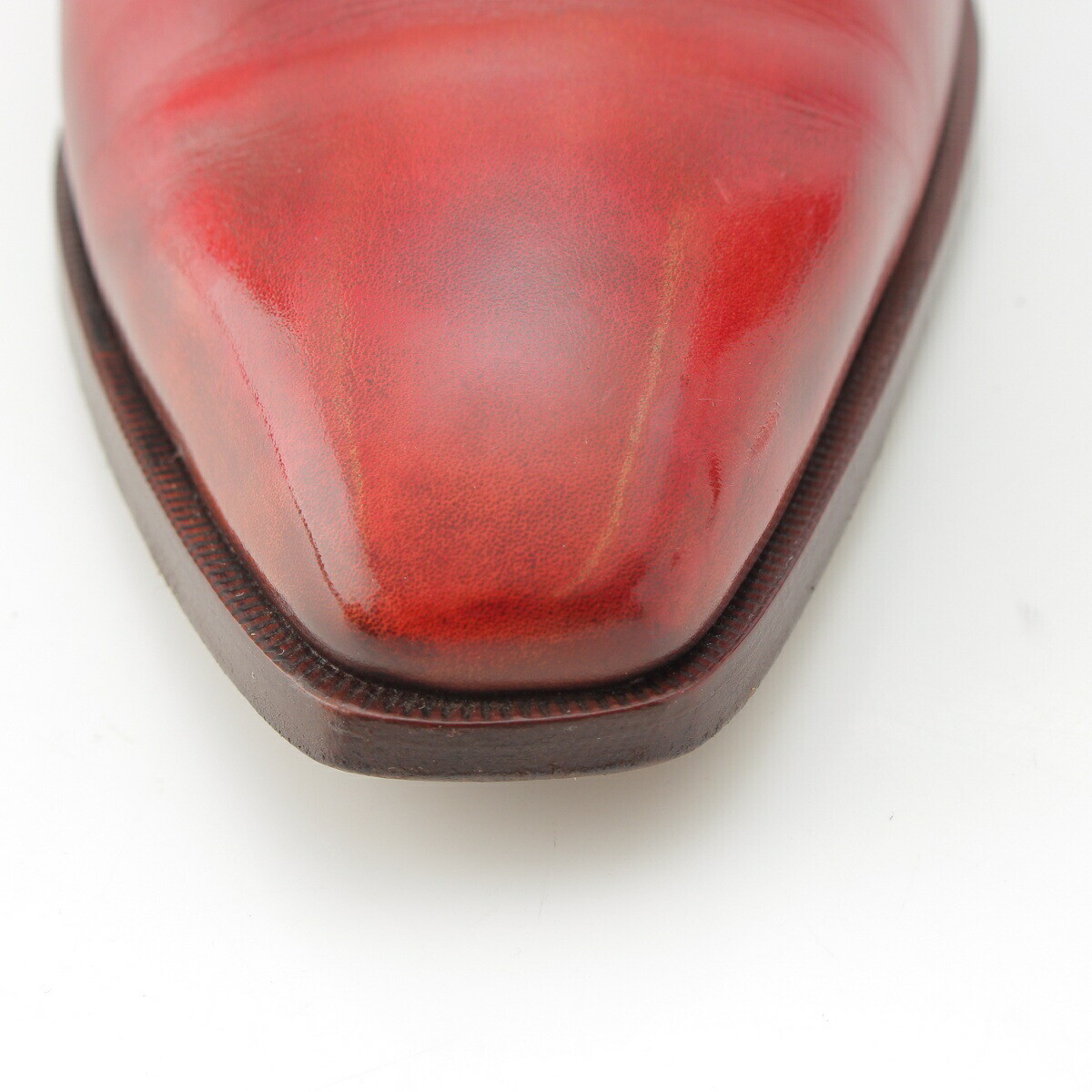 Berluti Men's Dress Shoes 1 Eyelet Patine Red Size 8 [Used Berluti Men's Dress Shoes 1 Eyelet Patine Red Size 8 [Used