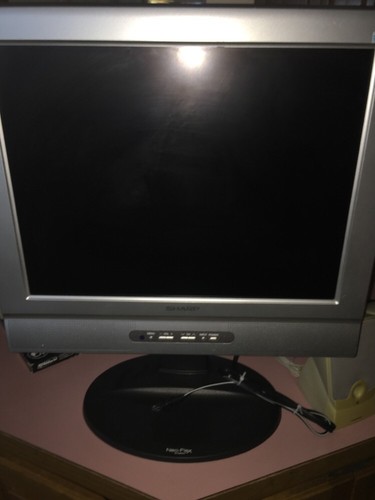 sharp lc-20sh1u 20" TV/ Computer Monitor With Lots Of Inputs-RARE-SHIPS ...