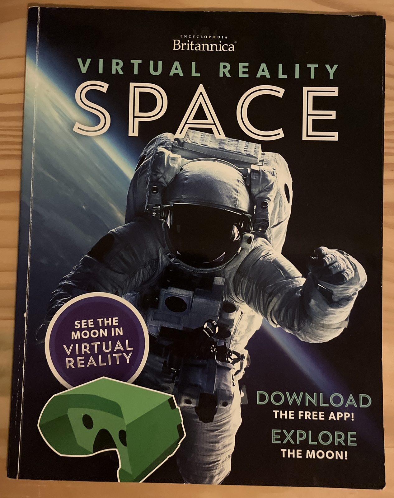 Encyclopedia Britannica’s Virtual Reality Space Book Only- Paperback | eBay