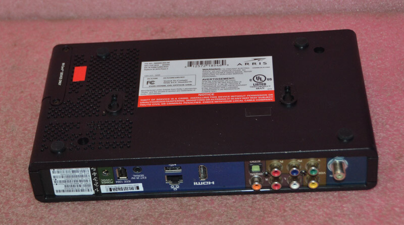 Lot of 4 Arris Set Top Boxes Model DCX3200/A081/033. | eBay