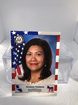 Norma Torres 2020 United States Congress Trading Cards #156 Only 100 ...