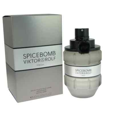 SpiceBomb by Viktor&Rolf Fresh for Men EDT 3.04 FL OZ / 90 ML Spray New ...