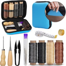 Leather Sail Tent Canvas Hand Stitching Sewing Tools Waxed Thread Awl ...
