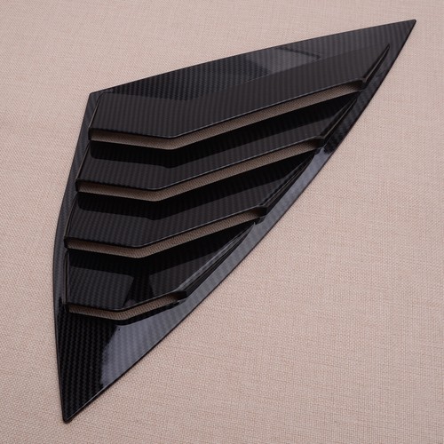 Black 1/4 Quarter Side Window Louver Vent Cover Fit For VW Jetta MK7 ...