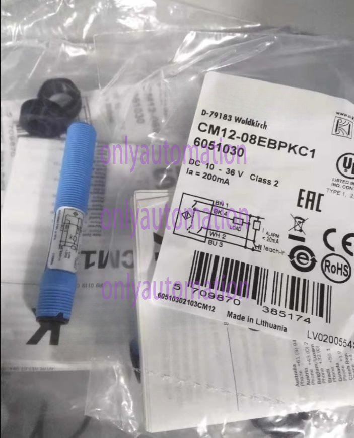 SICK CM12-08EBP-KC1 Proximity Sensor New One Free Shipping CM1208EBPKC1 ...
