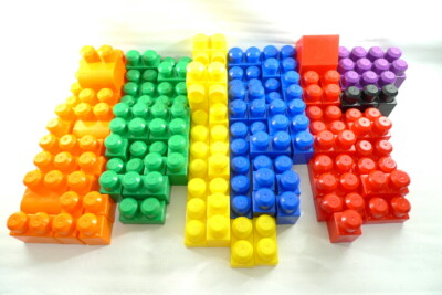 120 Pieces MEGA BLOKS Plastic Building Blocks | eBay