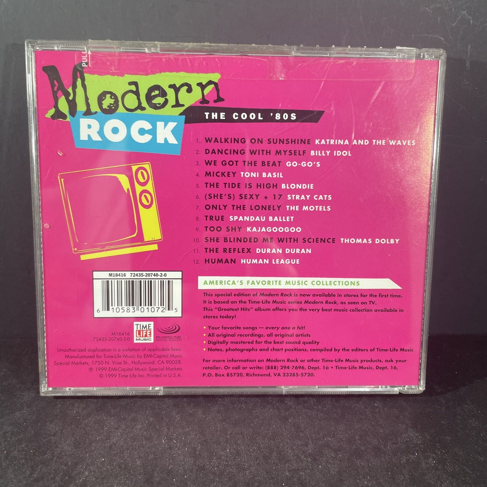 Time Life Modern Rock CD Cool 80s Cutting Edge 80s Lot of 2 | eBay