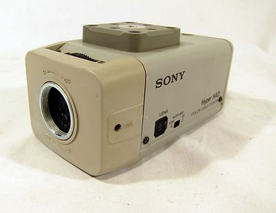 Sony SSC-C104 Hyper HAD CCD Color Video Security Camera No Lens Body ...