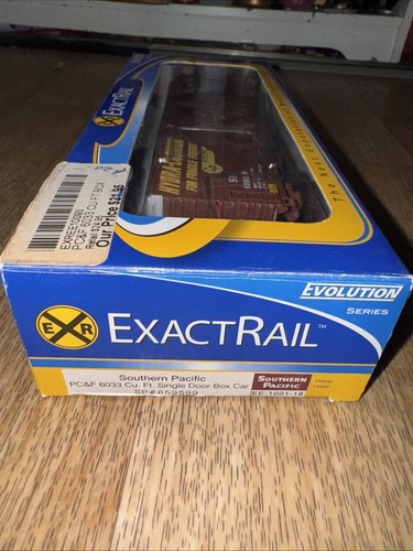 ExactRail HO Southern Pacific Single Door Box Car SP#659599 New | eBay