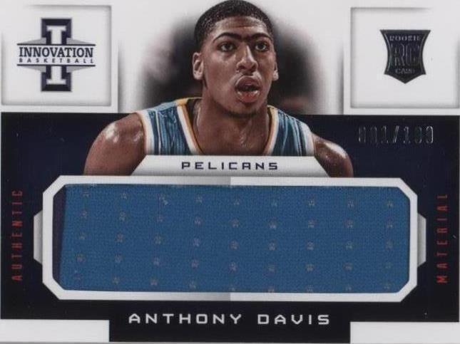 2012-13 Panini Innovation - Rookie Jumbo Jerseys Anthony Davis #24 /199 ...