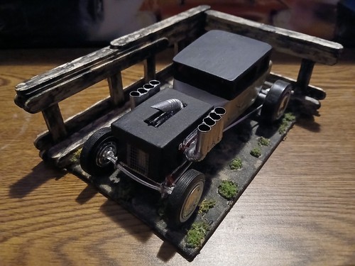 "1925 MODEL T FORD CHOPPED COUPE" DIORAMA SCENE / Custom Made Headers ...