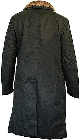 Mens Blade Runner 2049 Ryan Gosling Long Black Coat Officer K Trench ...