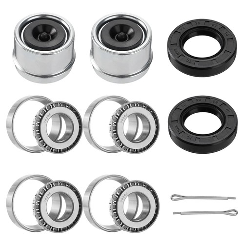 2 Set Trailer Axles Bearings Kit 30205 Bearings Races TC 30x52x10mm ...