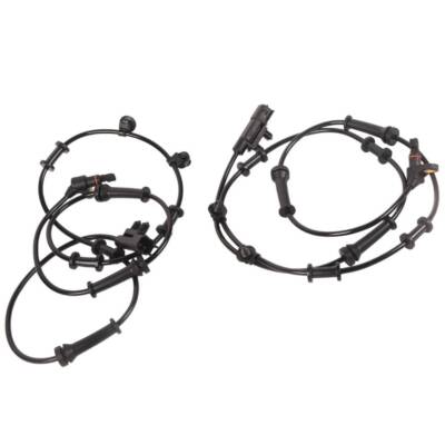 2PCS Fits Jeep Wrangler JK Wrangler ABS Wheel Speed Sensor Front L+R ...
