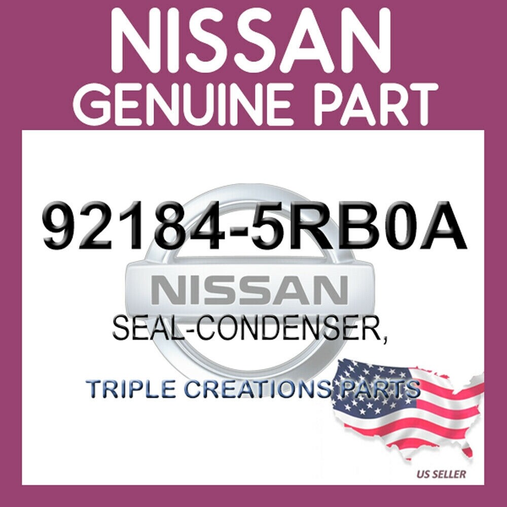 Genuine Nissan 92184-5RB0A Seal-Condenser 921845RB0A OEM | eBay
