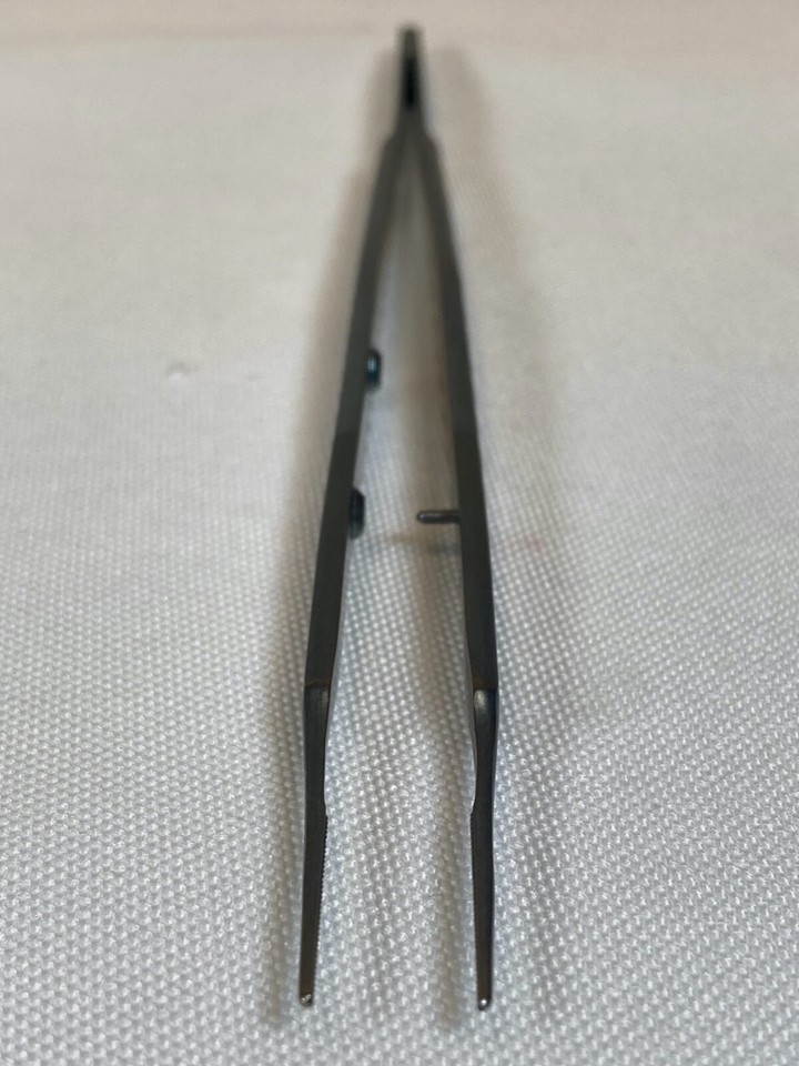 Wexler FL0820.2 Titanium Gerald DeBakey Forceps Straight 1mm Tips 7.25 ...