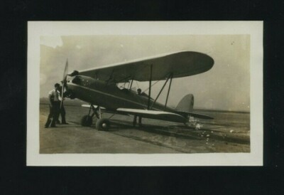 Bird Biplane - 1930 National Air Races - Vintage Airplane Photo | eBay