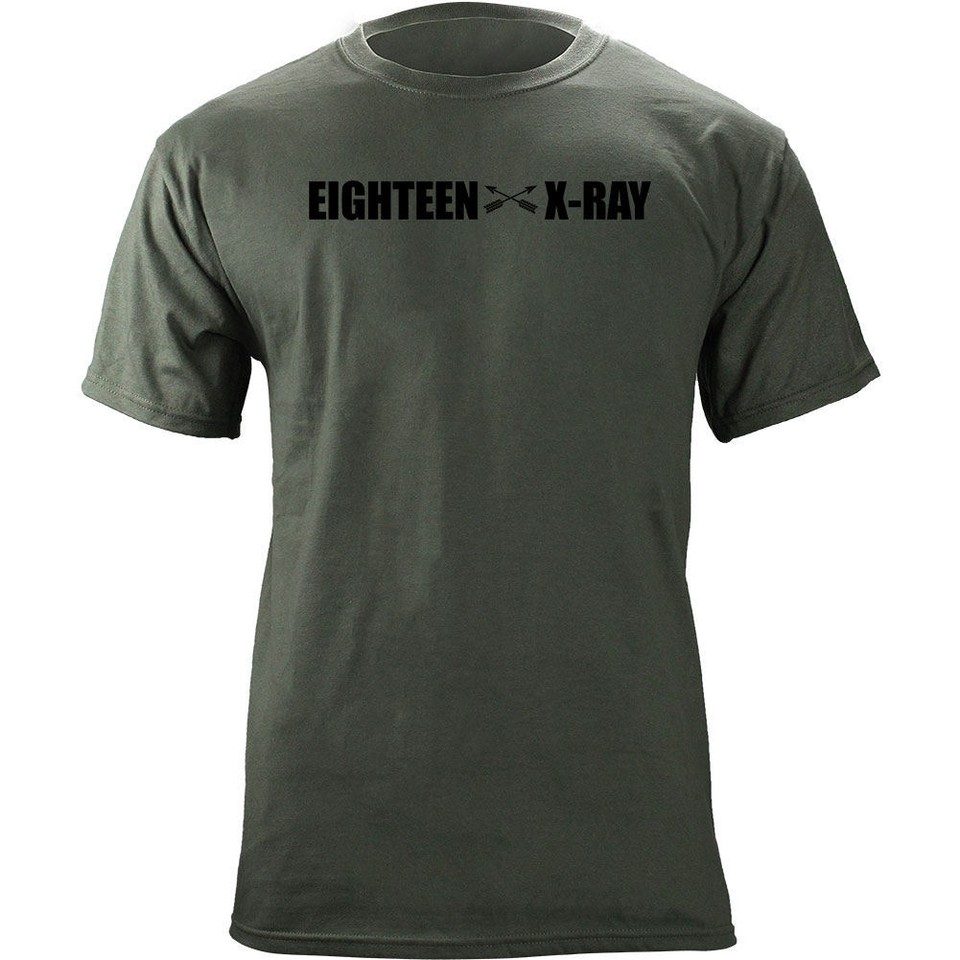 US Army Army Special Forces Candidate MOS Eighteen X-ray 18X Veteran T ...