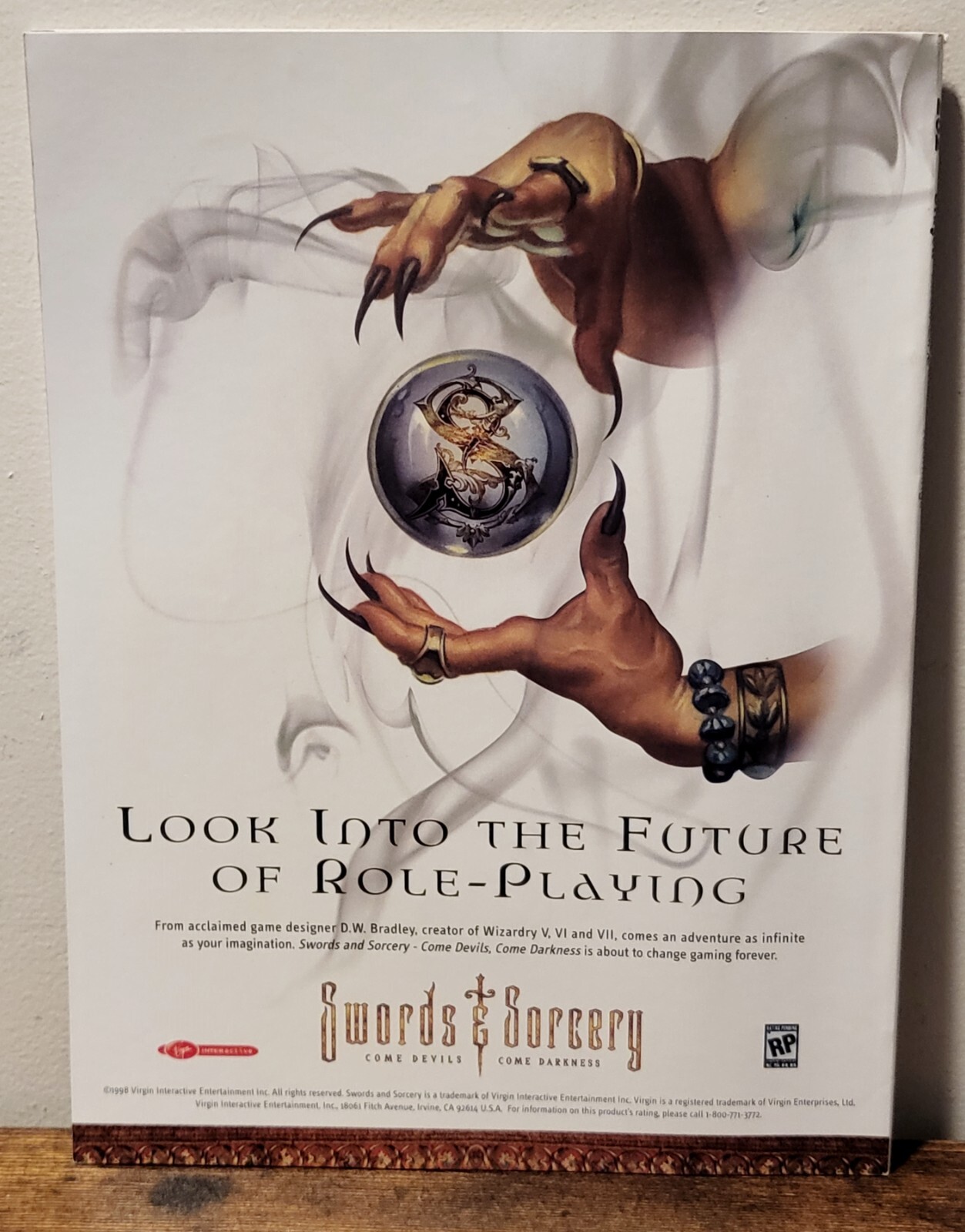 Dragon Magazine #252 October 1998 TSR D&D AD&D Marvel Salvatore Ghouls ...