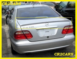 MERCEDES CLK W208/C208 COUPE REAR/BOOT SPOILER (1998-2002) | eBay