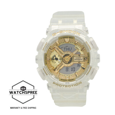 Casio G-Shock for Ladies' Translucent Resin Band Watch GMAS110SG-7A | eBay
