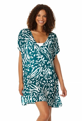 Anne Cole Women's Easy Tunic Swimsuit Cover Up NWT M | eBay