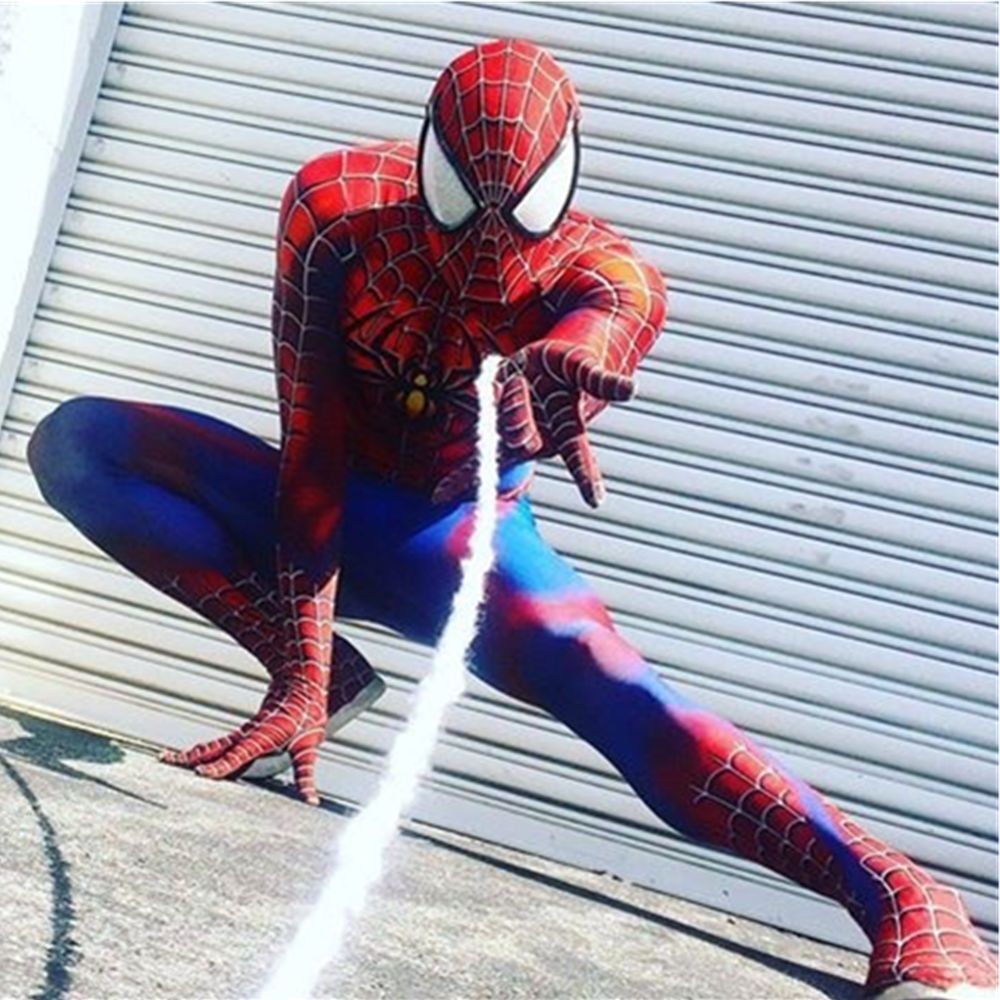 Turn off the Dark Spider-Man Jumpsuit Spiderman Cosplay Costume Adult ...