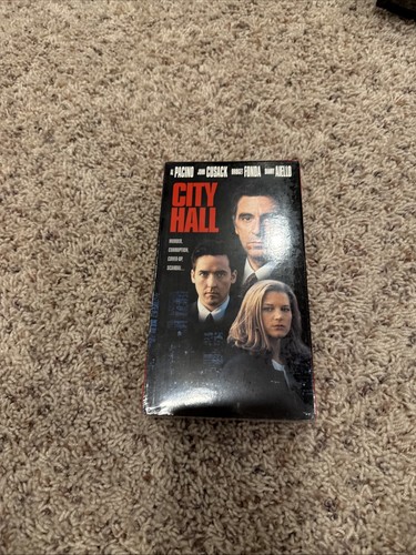 City Hall (VHS) NEW FACTORY SEALED AL PACINO BRIDGET FONDA JOHN CUSACK ...