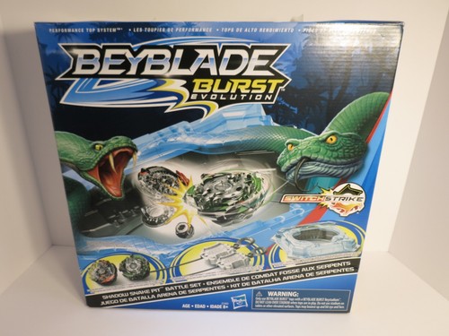 Beyblade Burst Evolution Shadow Snake Pit Battle Set Stadium | eBay
