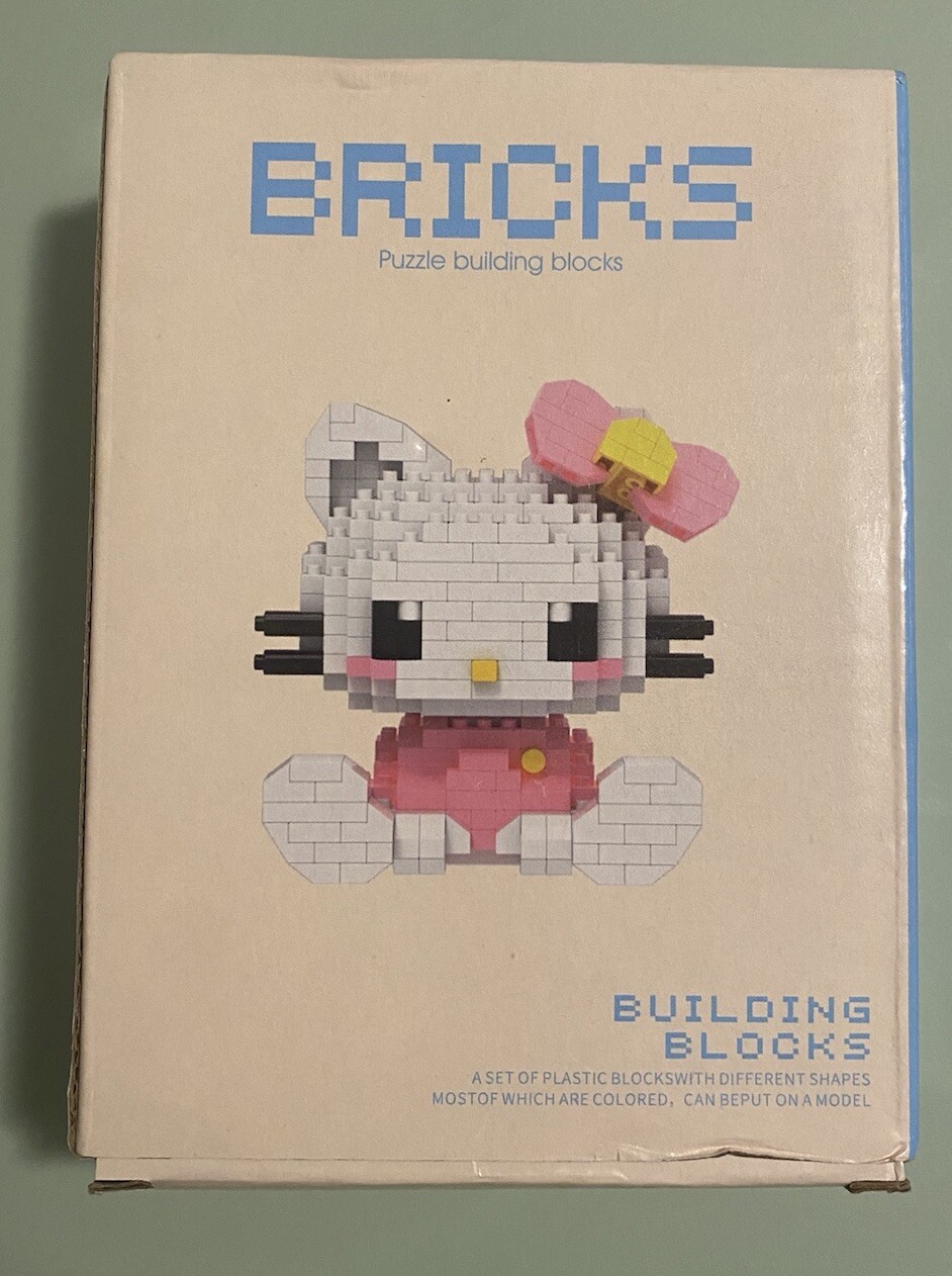 DIY Bricks-Hello Kitty & Kuromi Damo Egg! Like Little Legos! | eBay