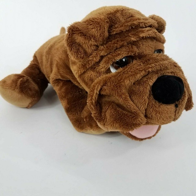 Russ Berrie Bulldog Puppet Singing 12" Puppy Dog Plush Toy 1990's | eBay