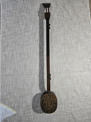 BEAUTIFUL RARE VINTAGE Sanxian Chinese Three String Lute Shamisen ...