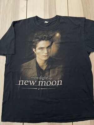 Vintage Twilight Team Edward “New Moon” Vampire Merch Shirt | eBay