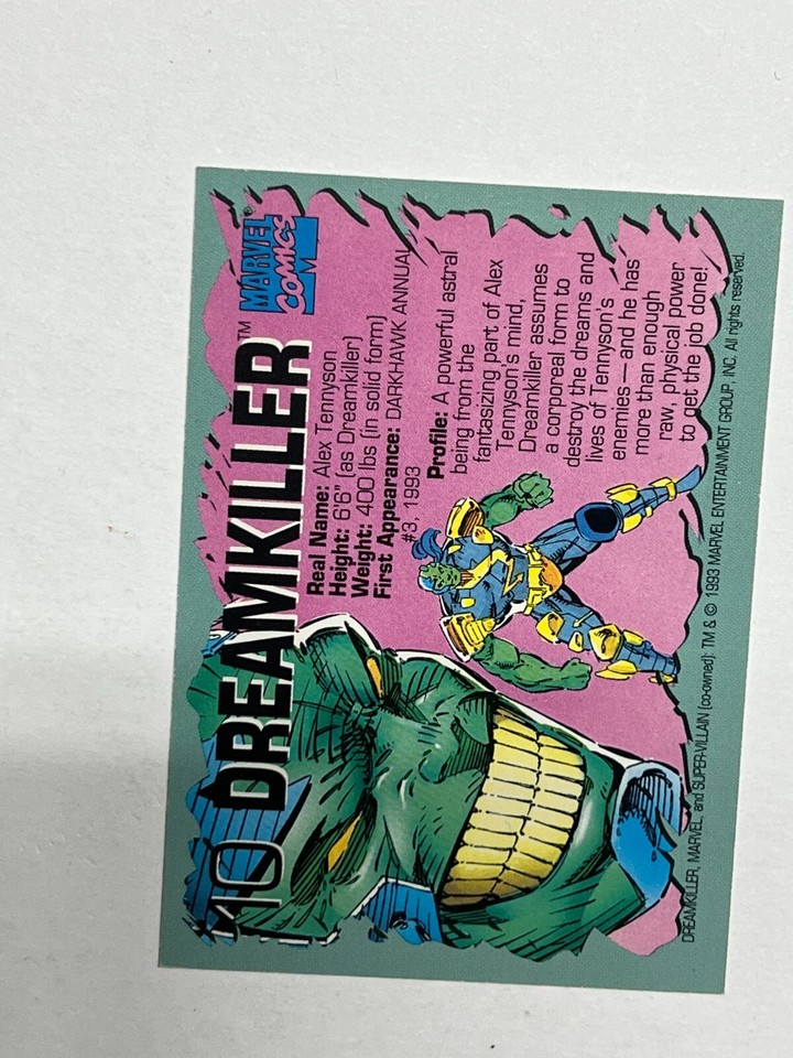 1993 Marvel Annuals Comics Dreamkiller #10 | eBay