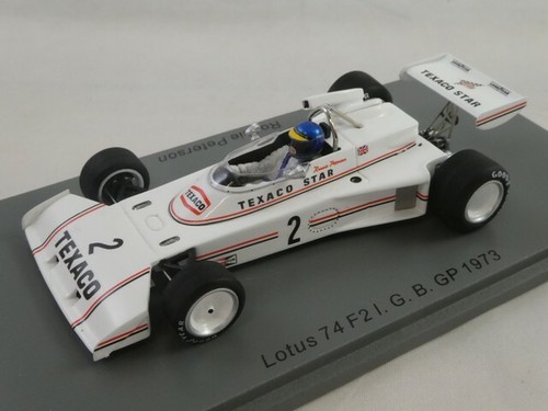 Spark Lotus 74 F2 #2 Ronnie Peterson I.G.B. GP 1973 1/43 S7303 | eBay