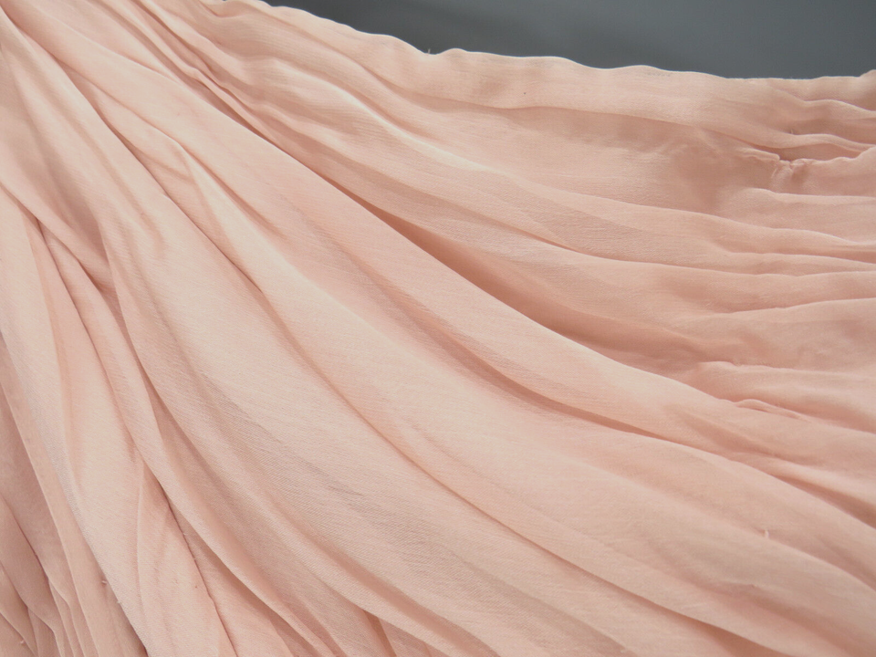 DKNY Pleated Bow-Trim One-Shoulder Gown MSRP $279 Size 10 # 14A 1839 ...