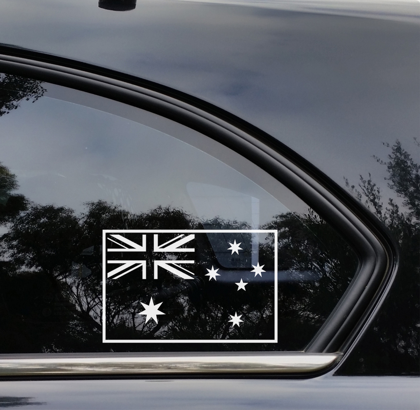 AUSTRALIAN FLAG OZIE Sticker Decal 150mmW Car UTE iPad MacBook Straya ...
