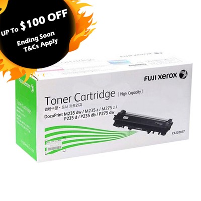 Fuji Xerox Genuine CT202877 BLACK HY Toner Cart for P275dw/M275Z/P285dw ...