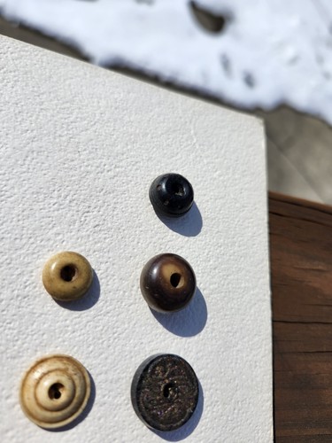 Beautiful Collection Mixed Antique Whistle Buttons, Nice Condition ...