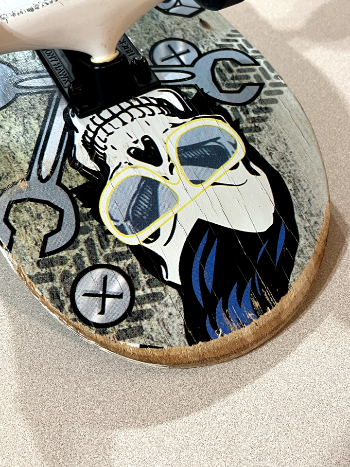 Tony Hawk Huck Jam Series Skateboard Deck Skeleton And Engine with ...