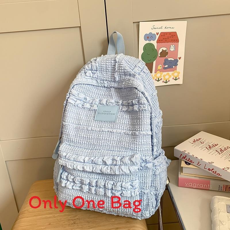 Nylon Sweet Style College Bapa With Macaron Colors For Girls And Teens ...