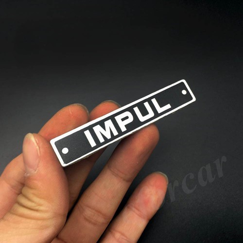 New Metal IMPUL Logo Car Trunk Tailgate Front Emblems Badge Decal ...