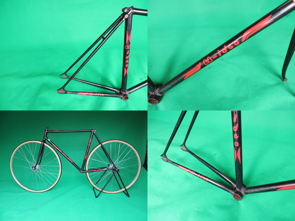 M-idea NJS Approved Keirin Frame Track Bike Fixed Gear Single Seed | eBay