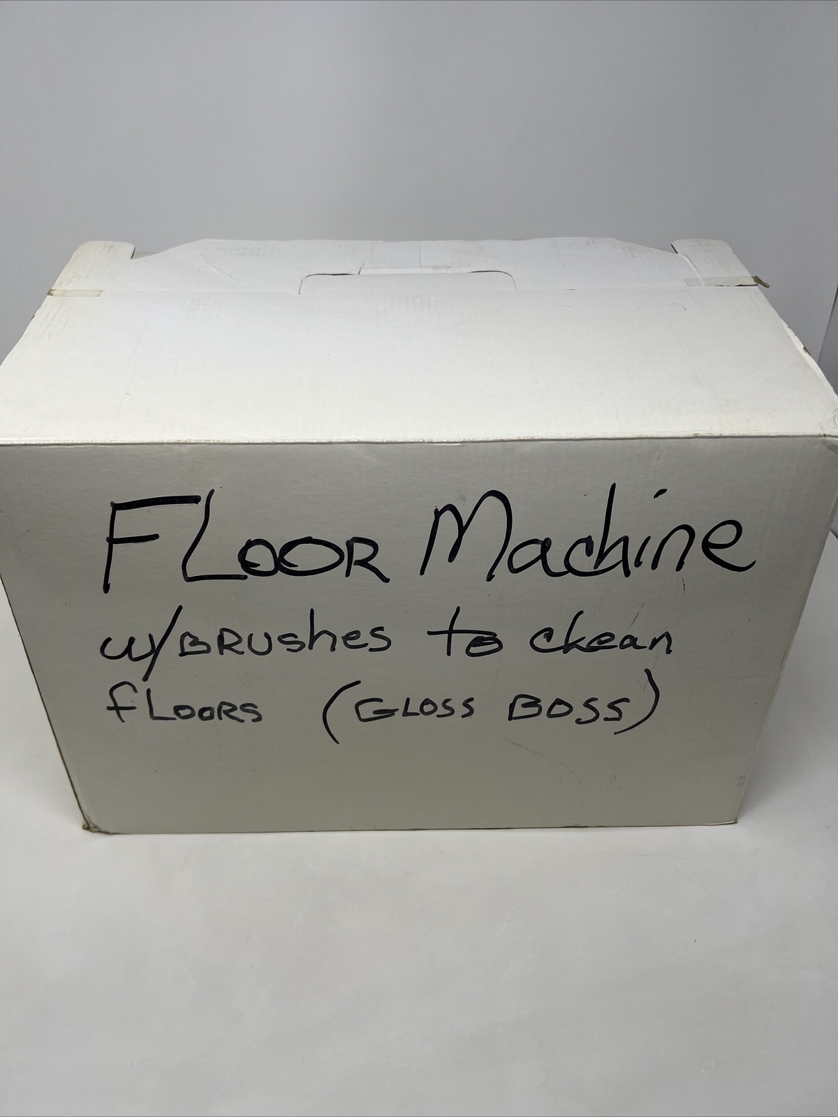 Boss Cleaning Equipment Gloss Boss Mini Floor Scrubber and Polisher ...