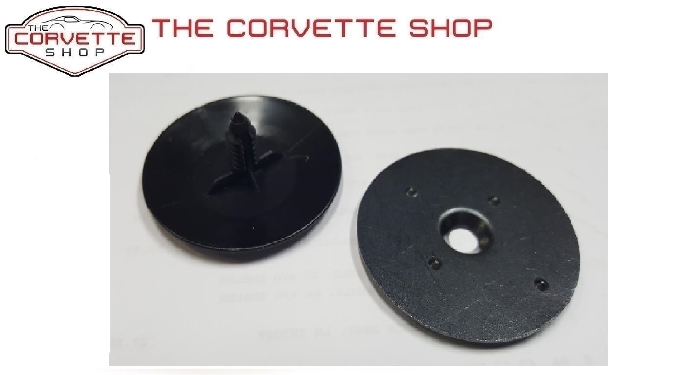 C3 Corvette Hood Insulation Blanket Fastener Retainer 2pc Kit 1968-1979 ...